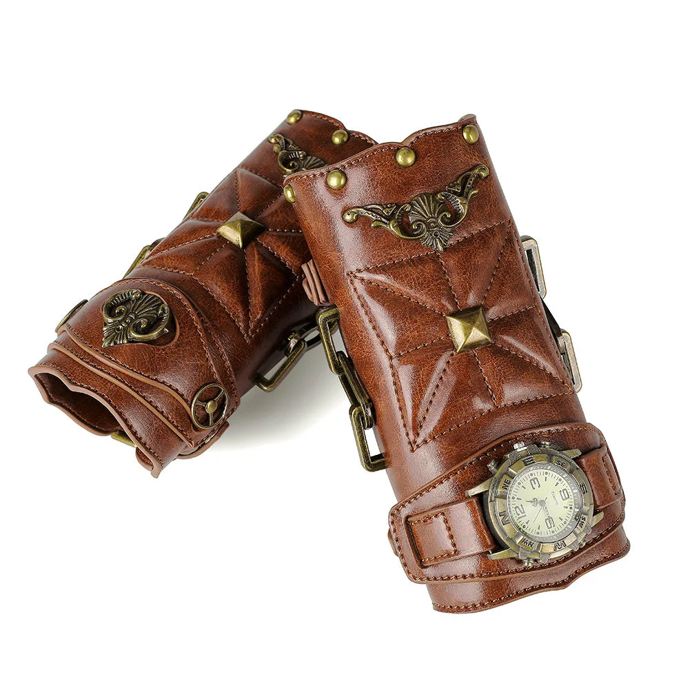 Poignet Steampunk Armure de garde retro & Steampunk-Universe